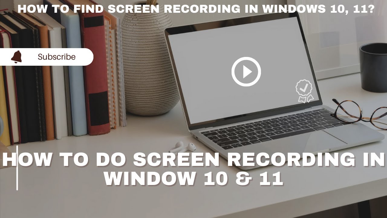 How to Do Screen Recording in Window 10 & 11? - Settings Enable # ...