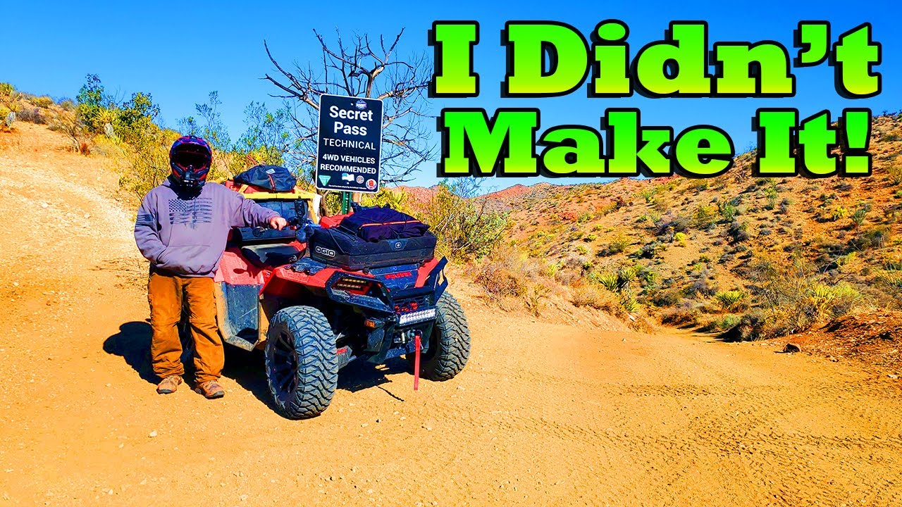 Day-4 of my Arizona Peace Trail Ride / ATV Overland Adventure - YouTube
