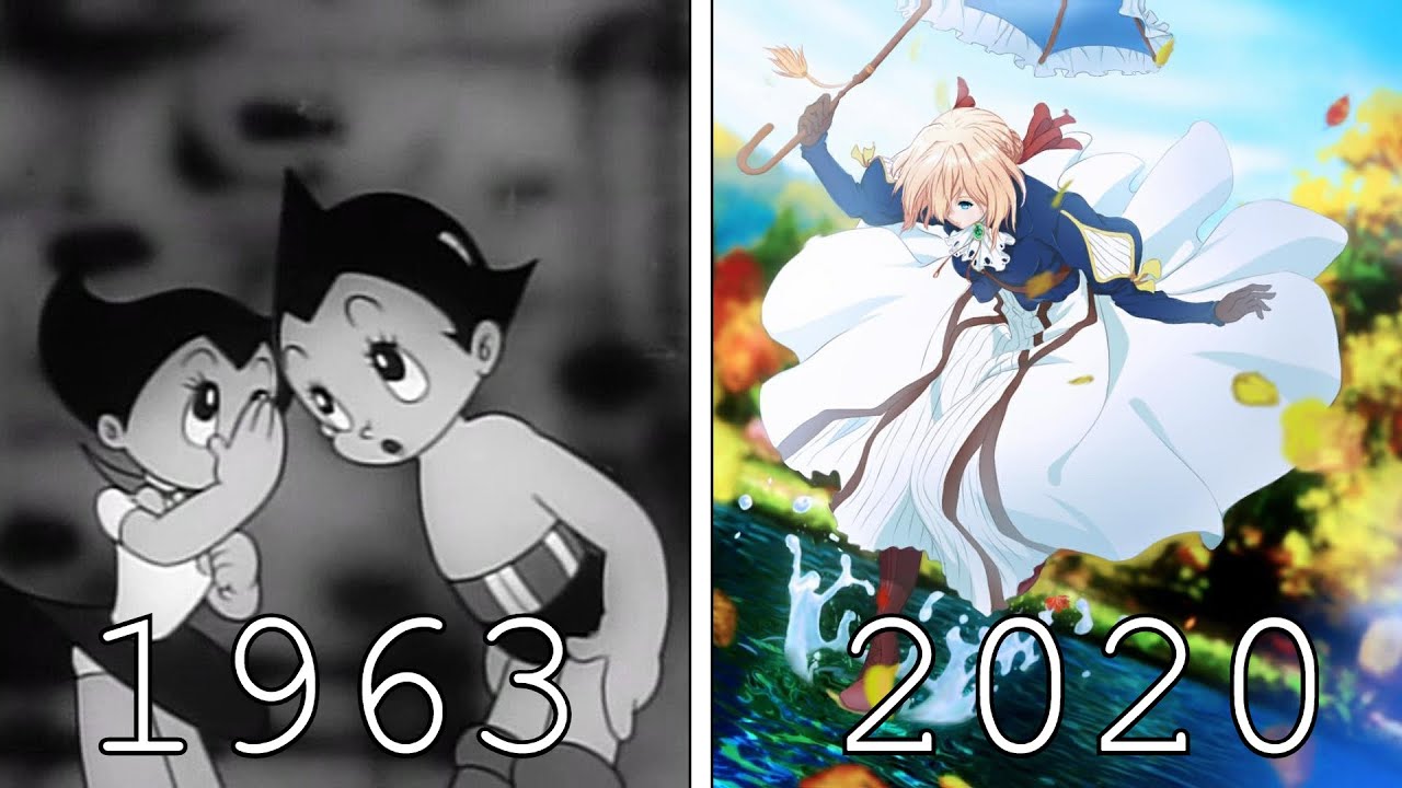 Anime from 1963 to 2020: Every Year (TV Series only) - YouTube