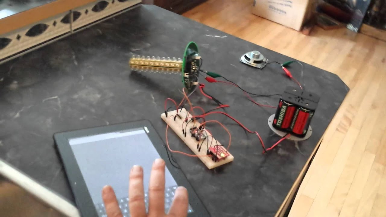 SmartLight final breadboard prototype - YouTube