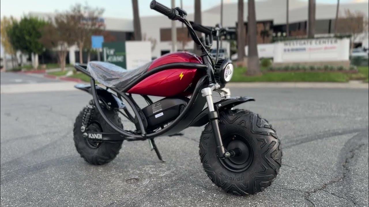 New 2024 Kandi Trail King e500 Electric Mini Bike For Sale In Corona, CA - YouTube