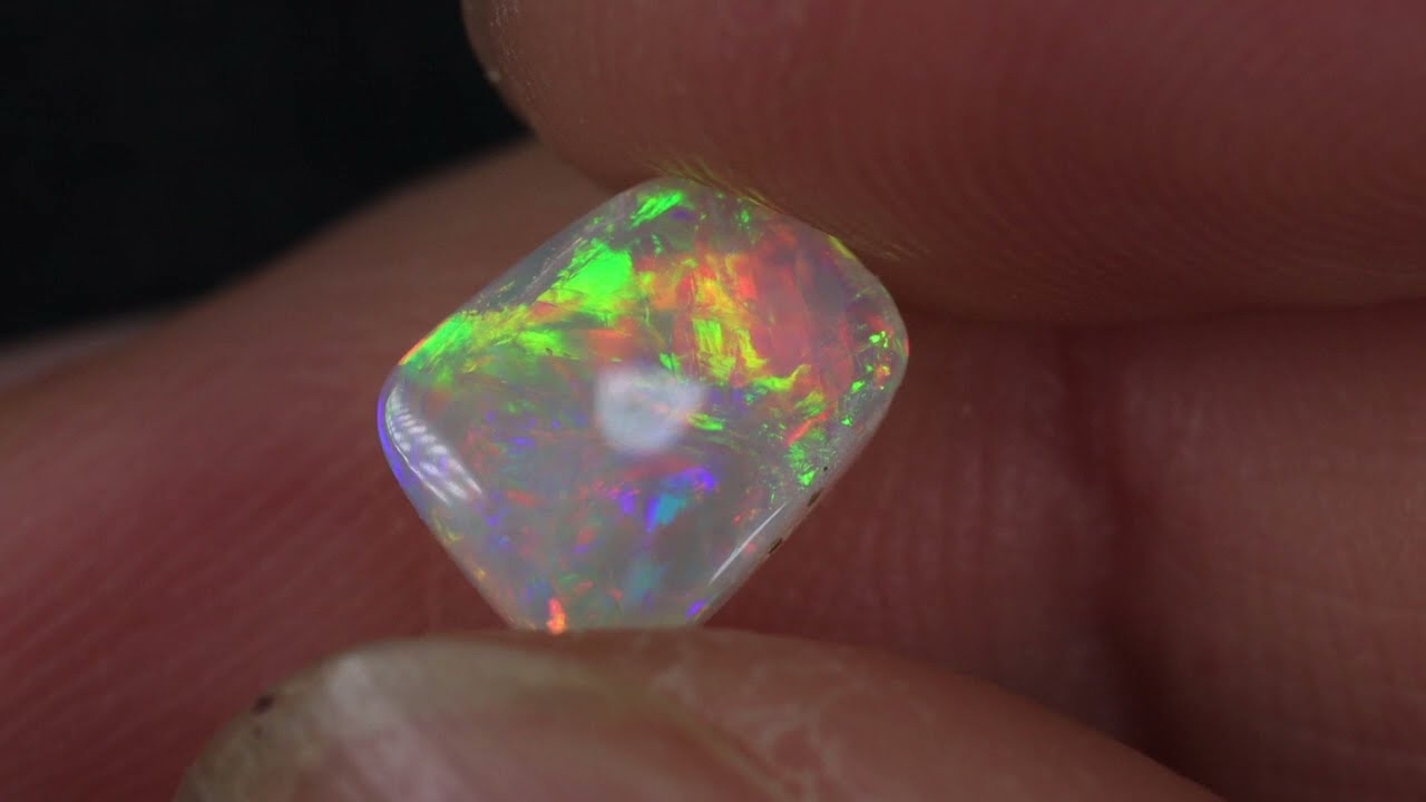 GENUINE LIGHTNING RIDGE OPAL GEMSTONE AUSTRALIA BY KUCINA OPALS - YouTube