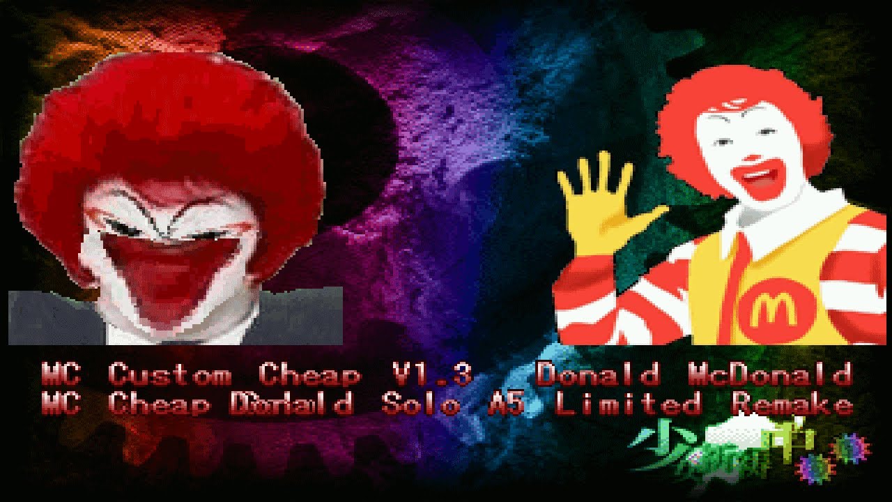 [MUGEN] MC Custom Cheap V1.3 & MC Cheap Solo VS Donald DD1 & Donald ...