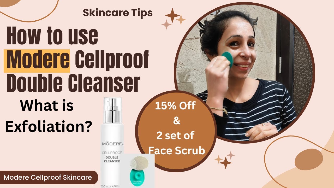 Modere Cellproof Double Cleanser for every type of skin. How to ...