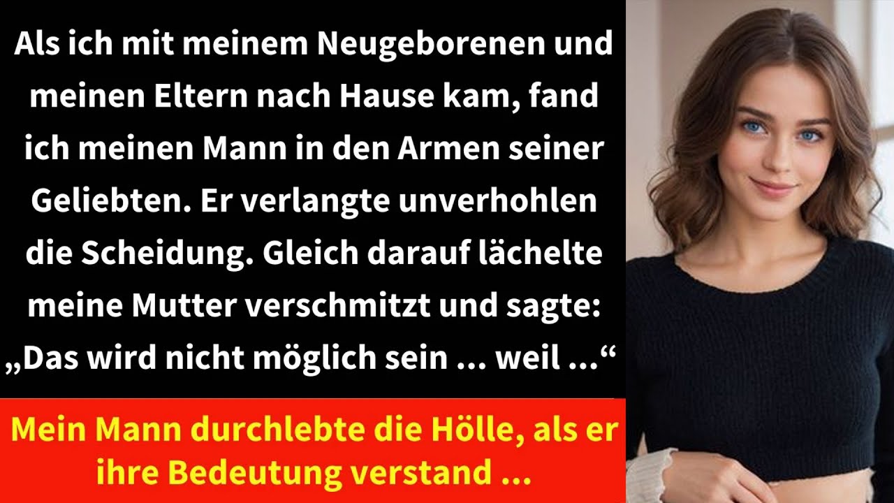 Als ich mit meinem Neugeborenen und meinen Eltern nach Hause kam, fand ...