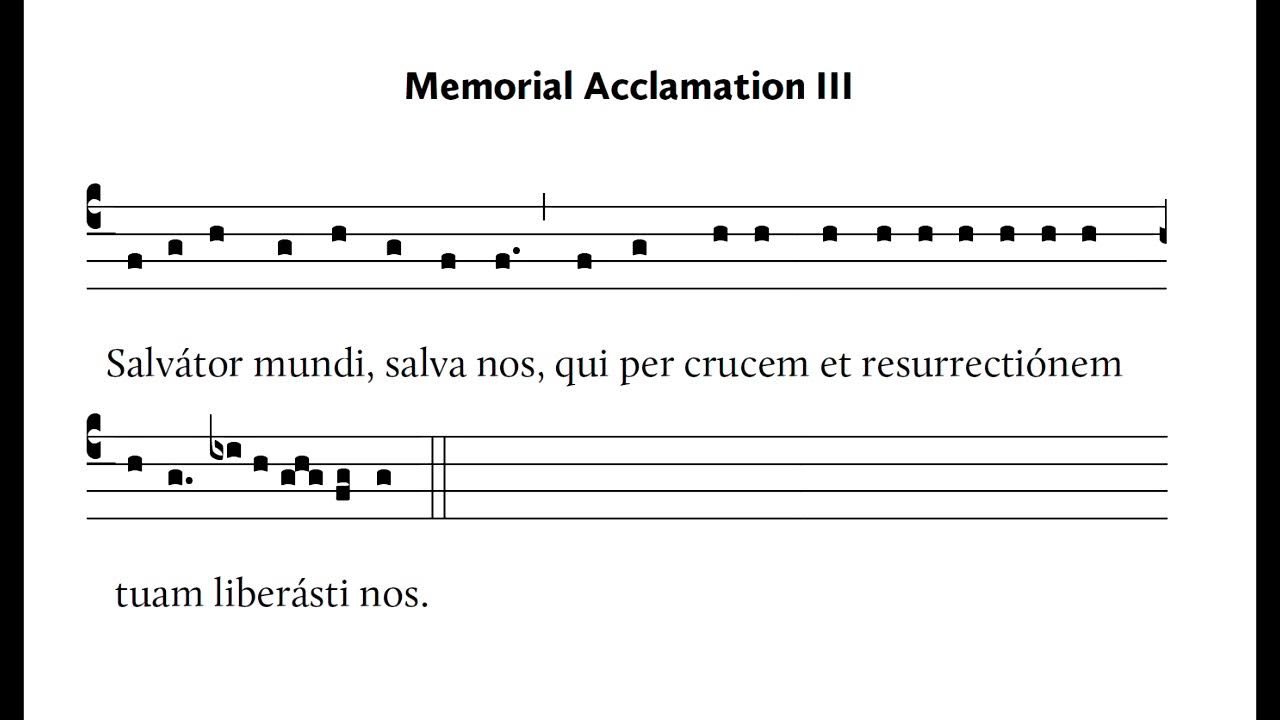 Salvator Mundi, salva nos - YouTube