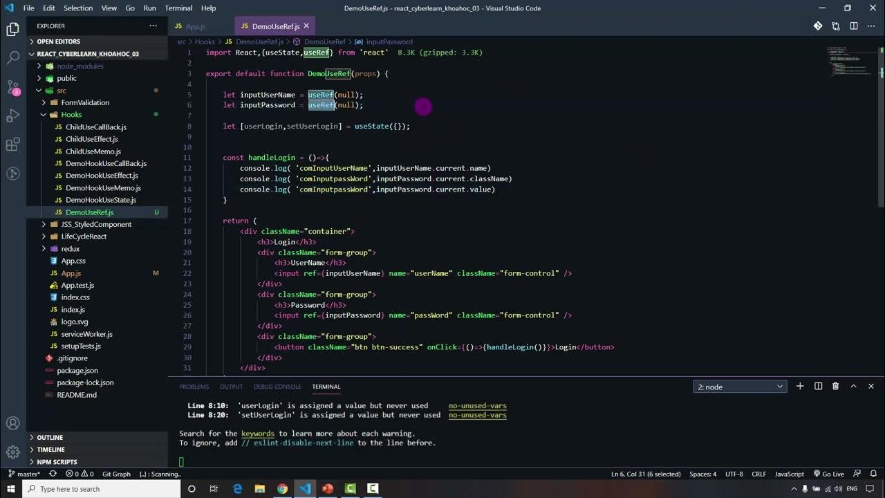 Reactjs 84 React Hooks Useref Youtube