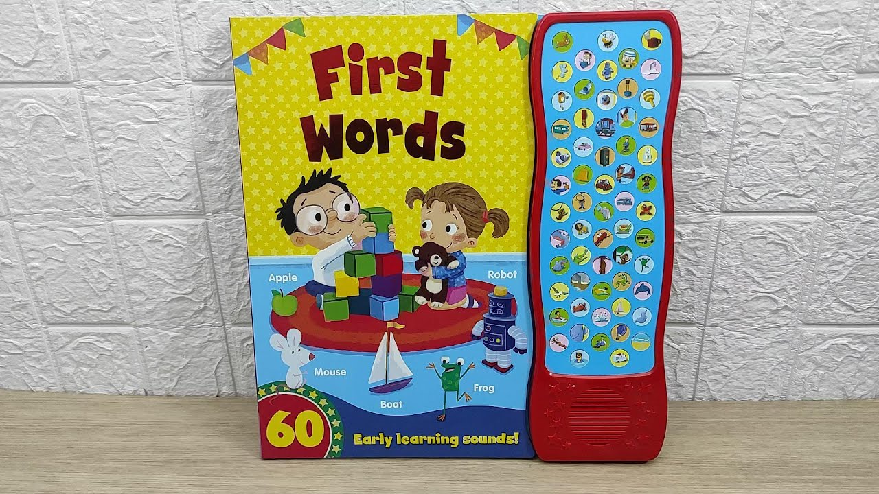 First Words Sound Book with 60 Amazing Sounds - YouTube