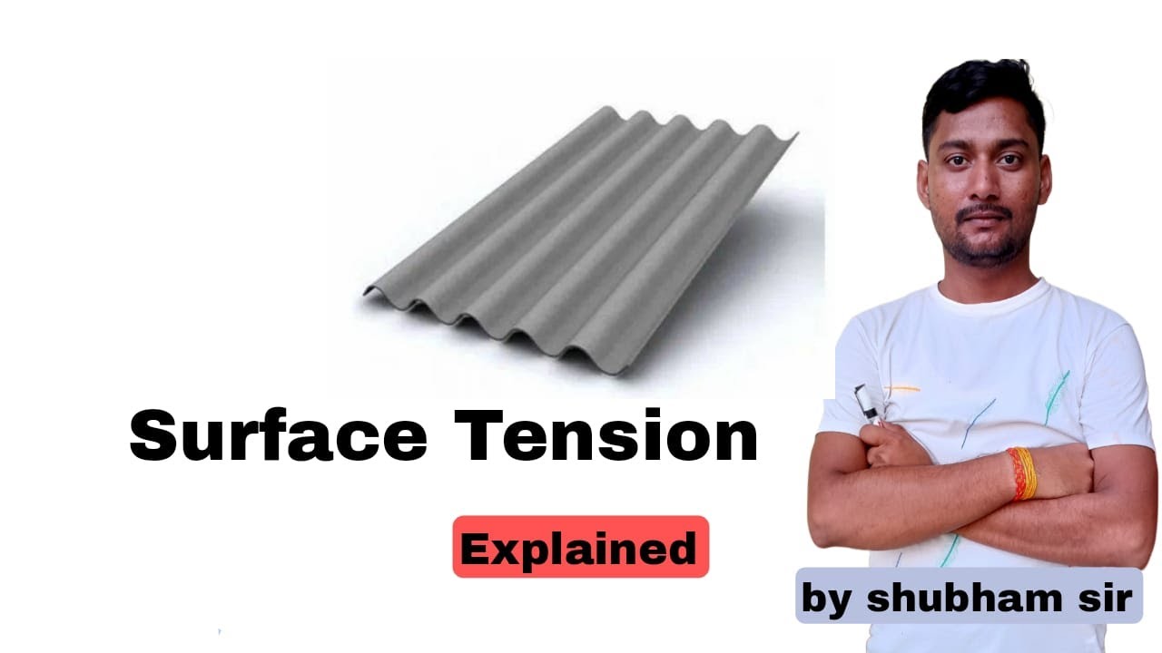 Surface Tension Explained with Real-life Examples || by Shubham sir - YouTube