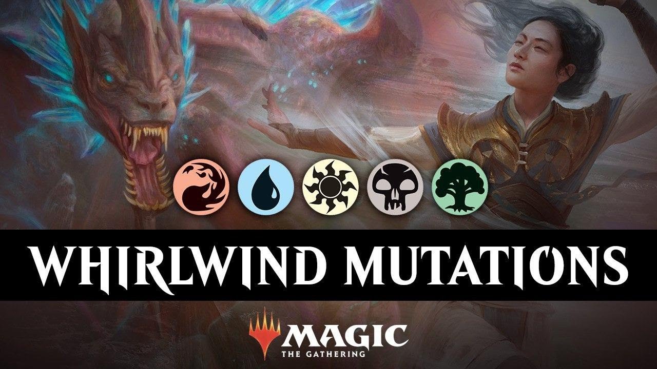 PURE MADNESS | 7 Win 5 Color Mutate Whirlwind of Thought | MTG Arena ...