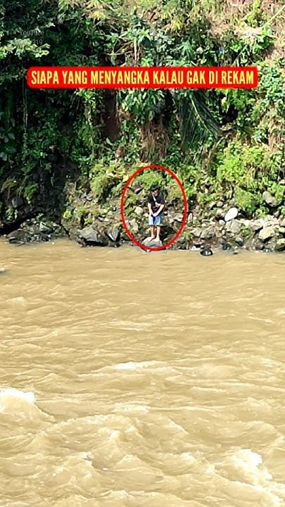 siapa sangka kalau gak di rekam‼️di spot batu dinding sungai sungai itu ada angler yg berani ...
