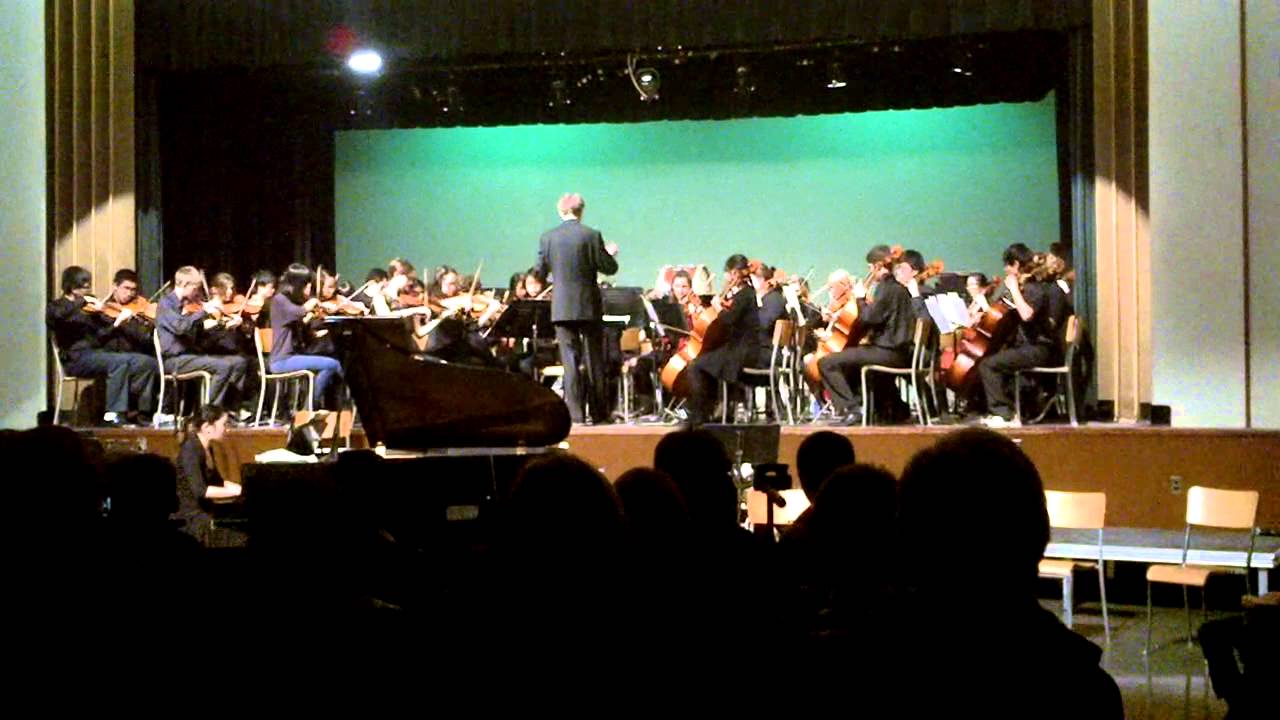 Waterloo Collegiate wci concert piano concerto in D major - YouTube