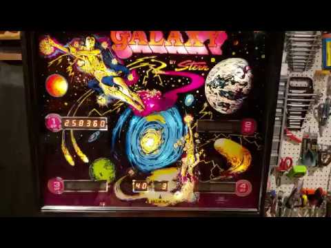 Stern Galaxy 1980 FOR SALE  Restored by Dr. Dave's Pinball Restorations
