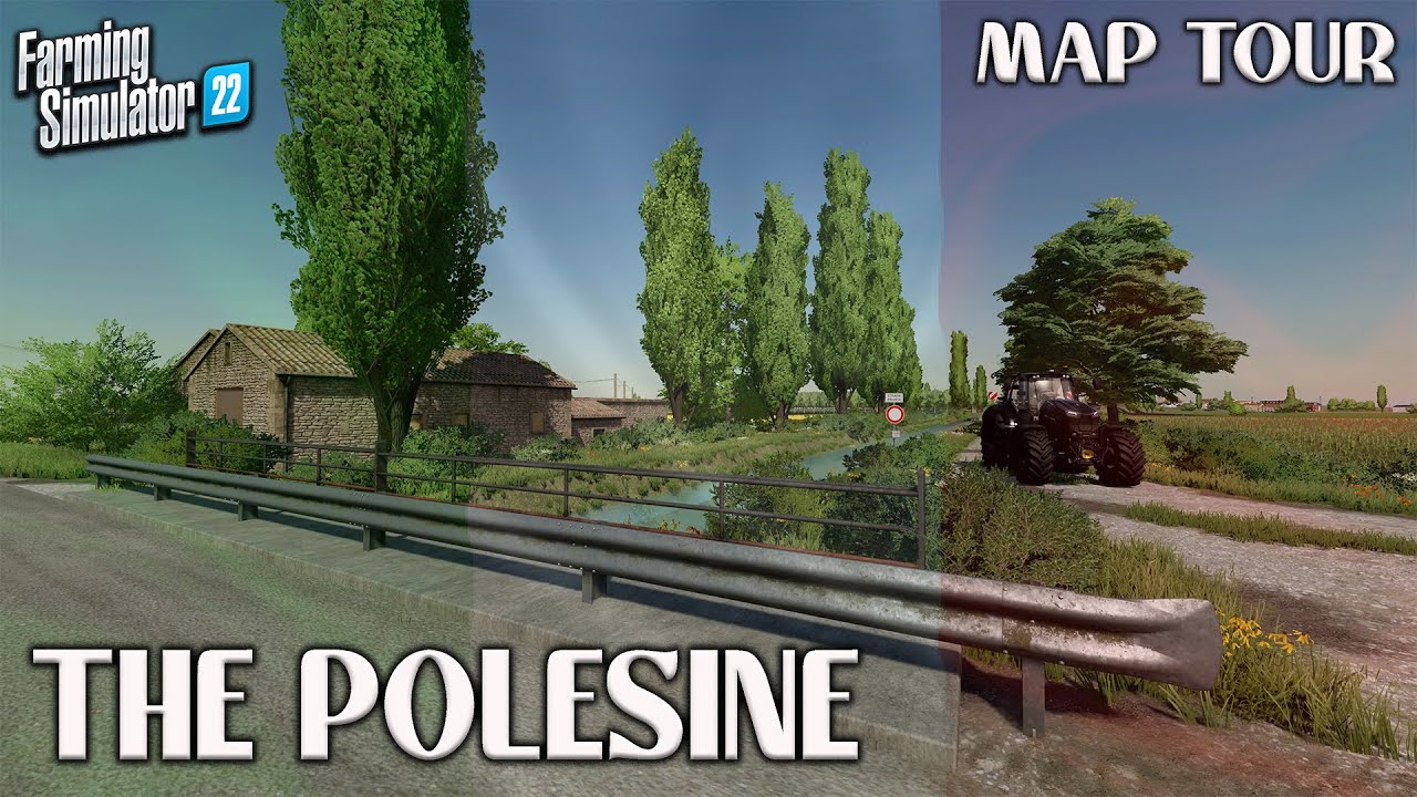 “THE POLESINE” FS22 MAP TOUR! | NEW MOD MAP! | Farming Simulator 22 ...