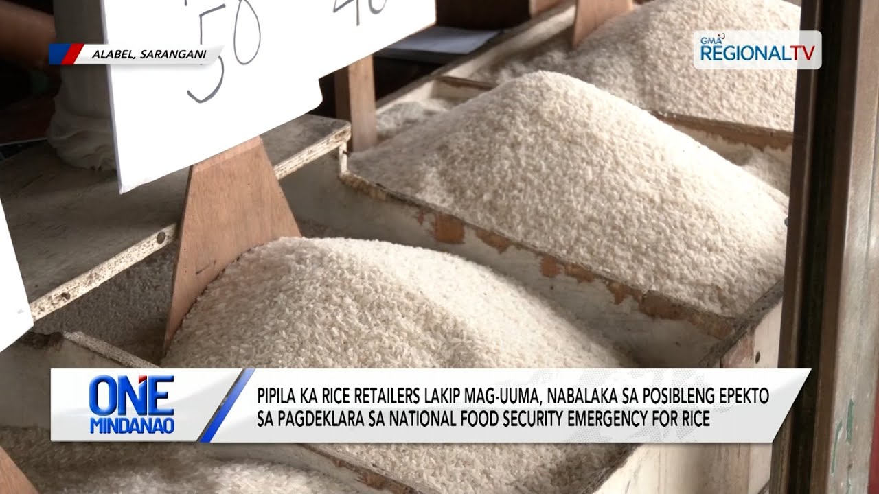 One Mindanao: National Food Security Emergency, gikabalak-an - YouTube