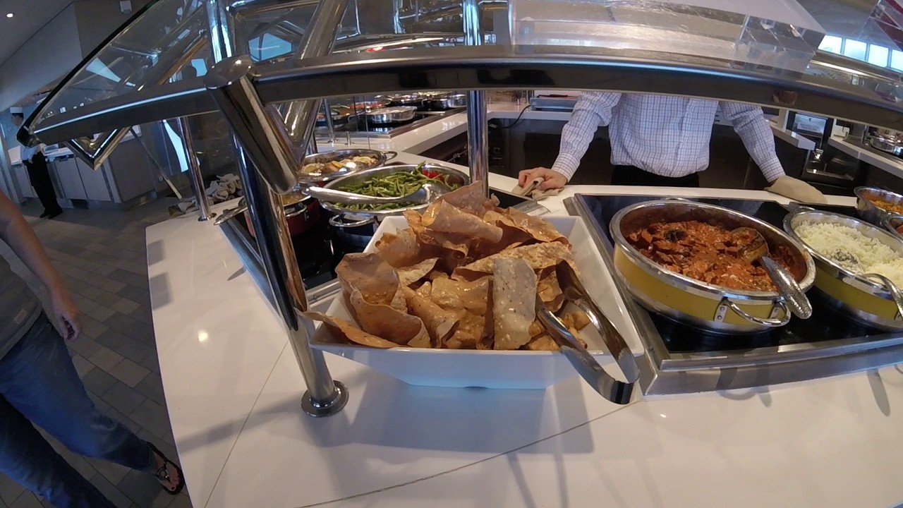 Harmony of the Seas Windjammer Cafe buffet tour. - YouTube