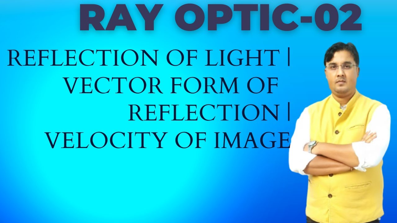 Reflection of light | Vector form of Reflection , Velocity of image ...