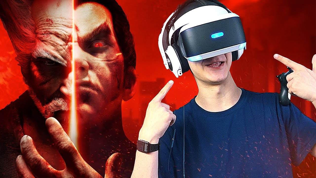 TEKKEN 7 - ПЕРВЫЕ БОИ и Playstation VR! - YouTube