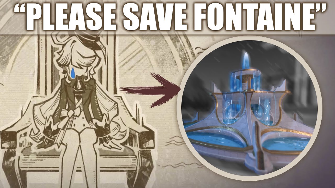 Explanation of Furina's Crying (Easter-Egg) is Fontaine LORE Related ...