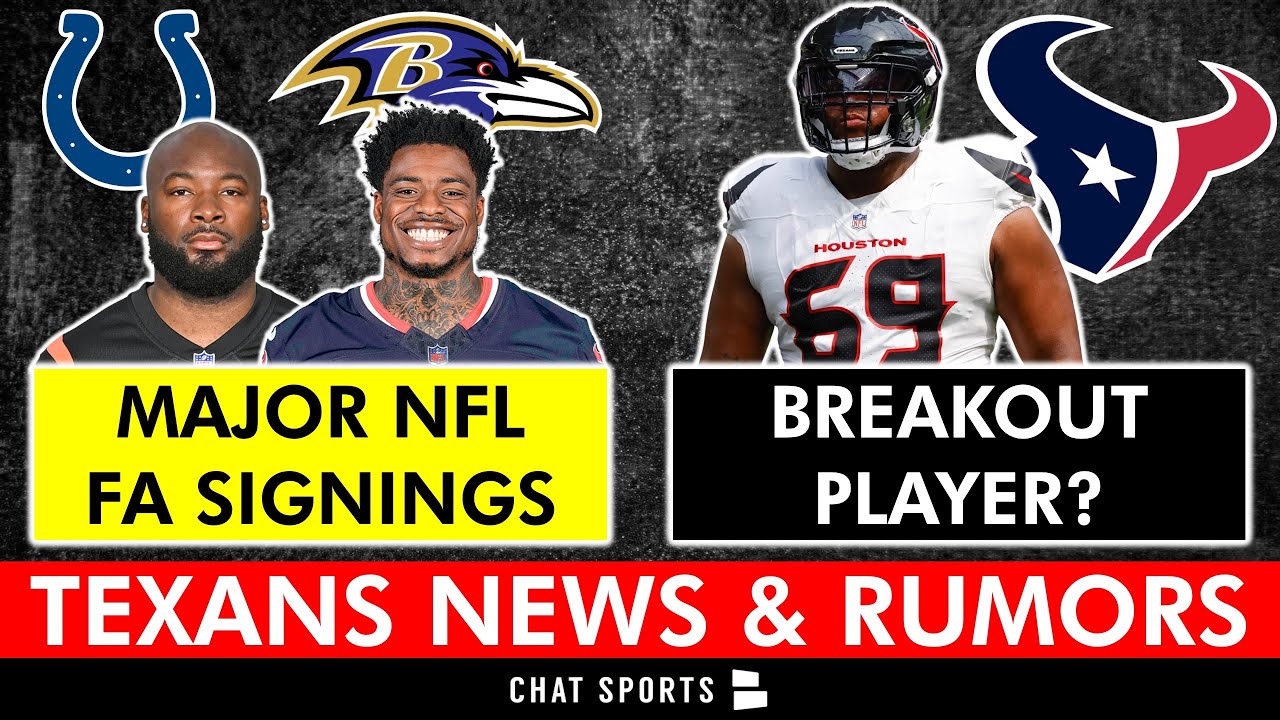 MAJOR Signings That Impact The Houston Texans + Ed Ingram Best Guard In ...