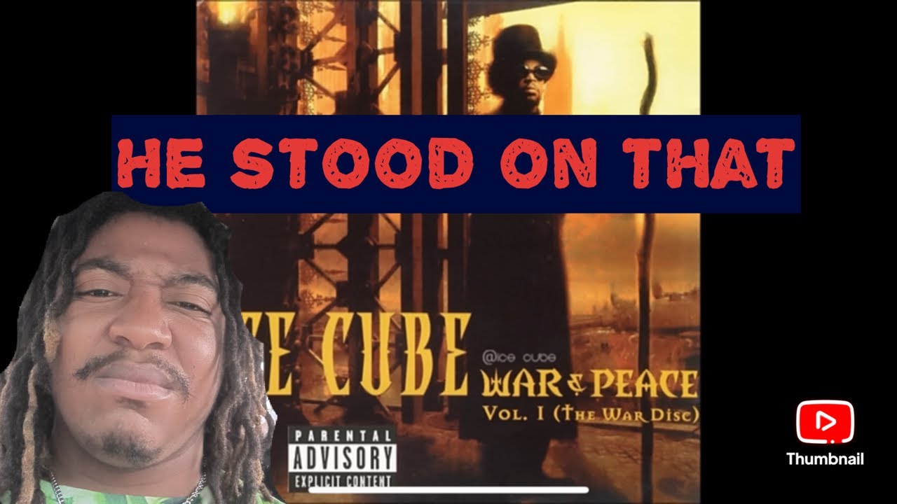 Ice cube - F dying reaction - YouTube