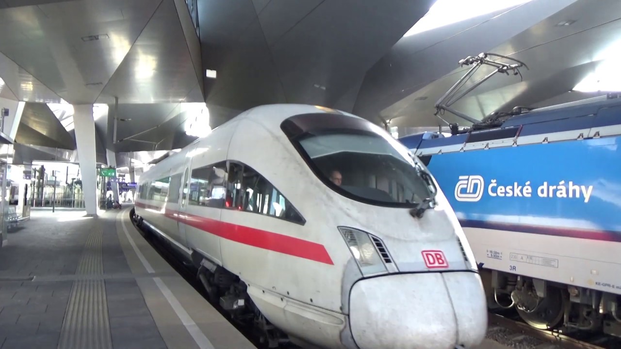 ICE 92 Berolina Wien Hbf - YouTube