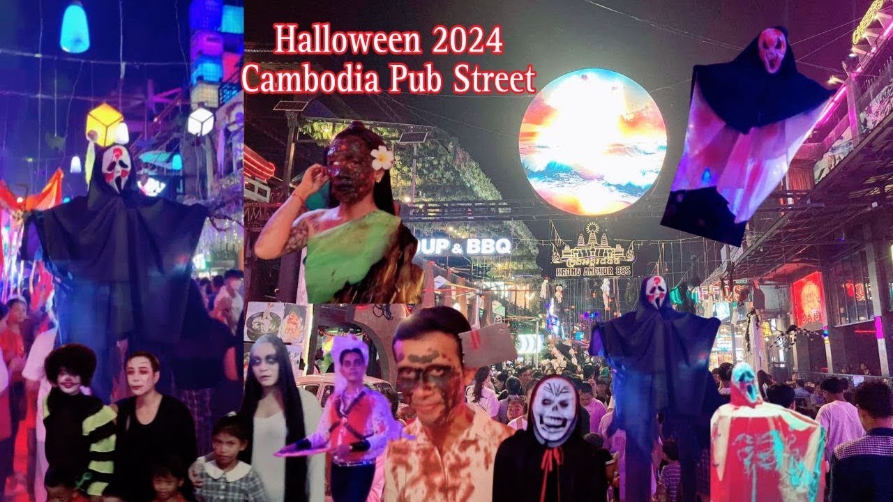 Halloween in Cambodia Like You've NEVER Seen Before 2024 - YouTube