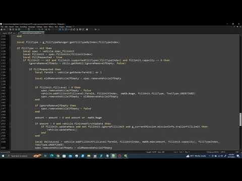 Autofill LUA script fillType modification Tutorial - YouTube
