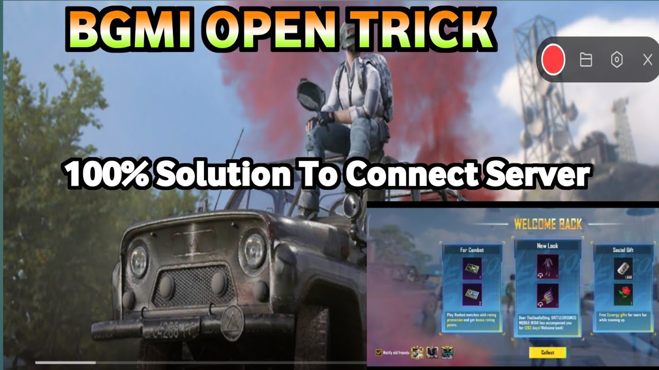 How To Open BGMI | BGMI SERVER Connect Issue 100% Solution | How to ...
