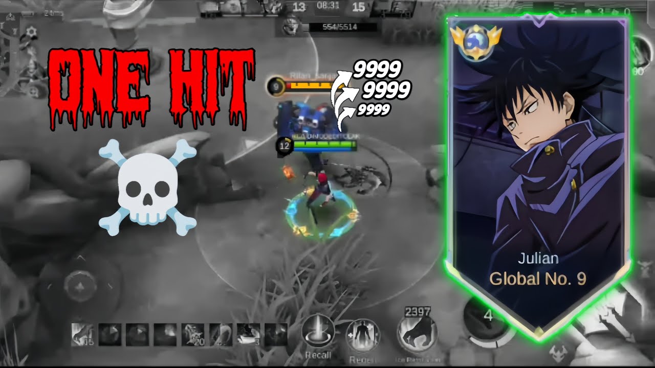 TOP 9 GLOBAL JULIAN BURST DAMAGE BUILD - Mobile Legends - YouTube