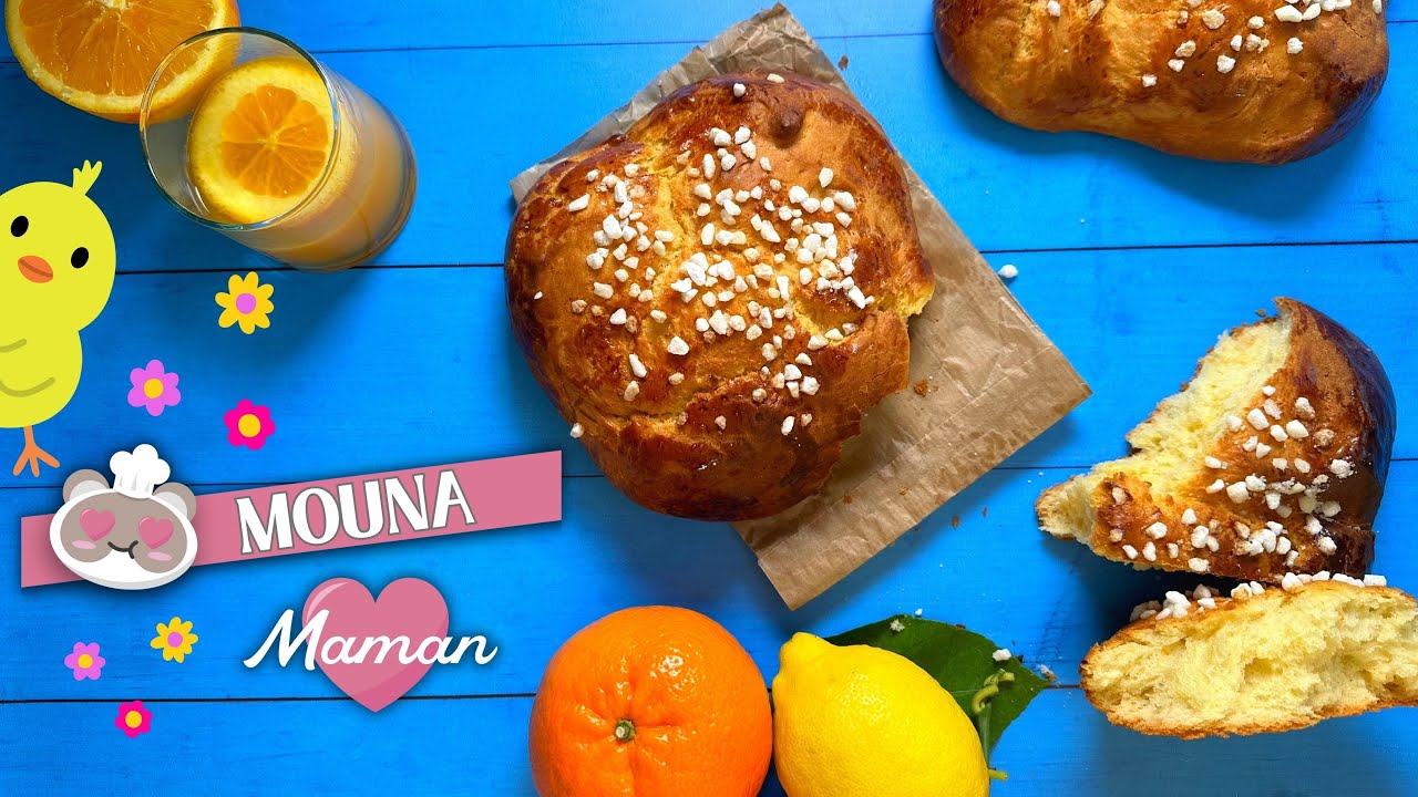 Mouna Pour Pâques : Recette de ma MAMAN - YouTube