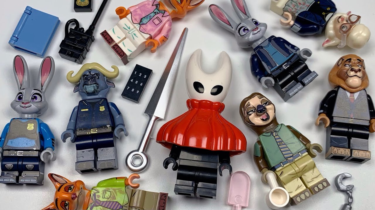 LEGO Hollow Knight & Zootopia 2 | RT8012 | Unofficial Minifigures - YouTube