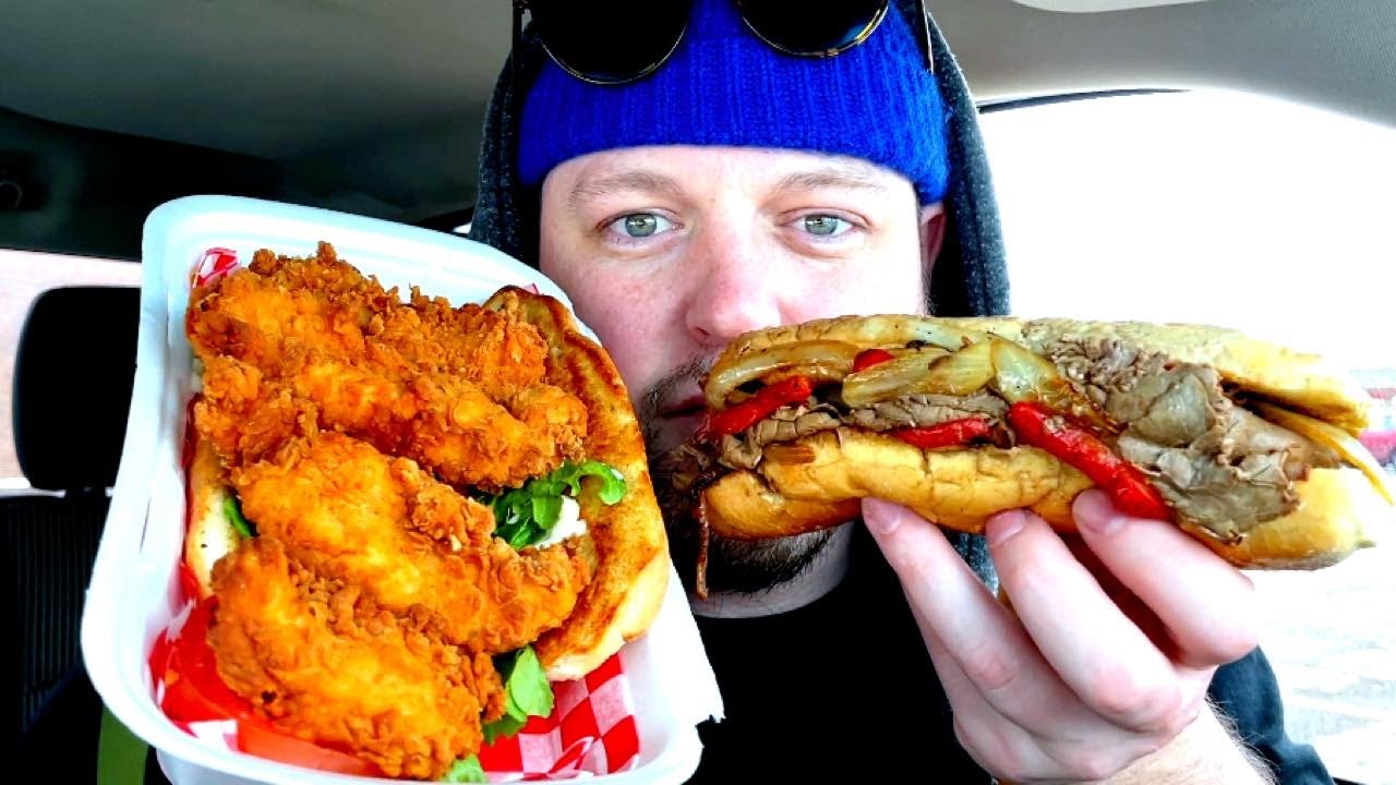 MAN VS MEAT -TRYING A LOCAL SPOT - YouTube