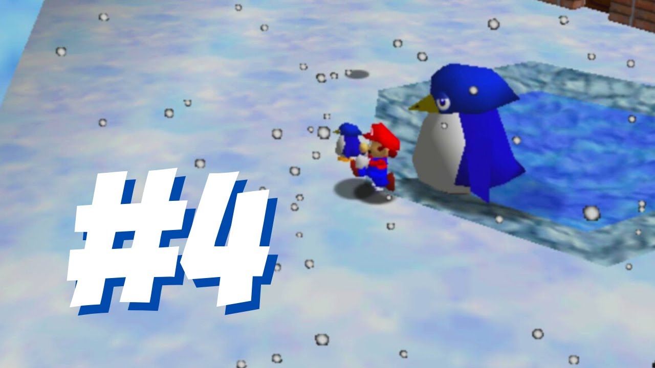 MarvelDCFan Plays: Super Mario 64 - Part 4 | Hey it's those Penguins ...