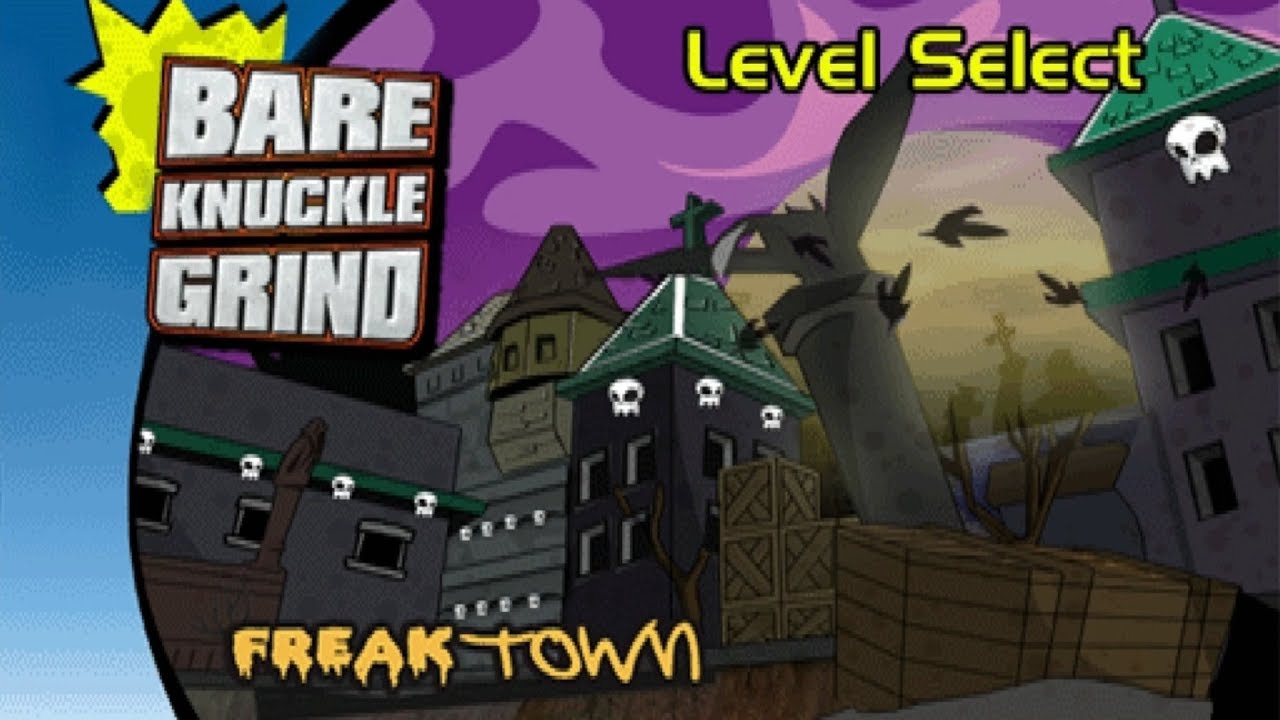 Let's Play Tech Deck: Bare Knuckle Grind - Freak Town - YouTube