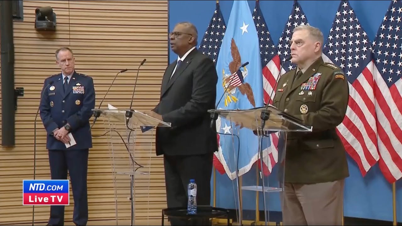 LIVE: U.S. Secretary of Defense Holds Press Conference After a NATO ...