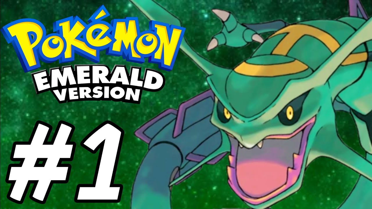 Pokemon Emerald Gameplay Walkthrough PART 1 (Gameboy Advance) - YouTube