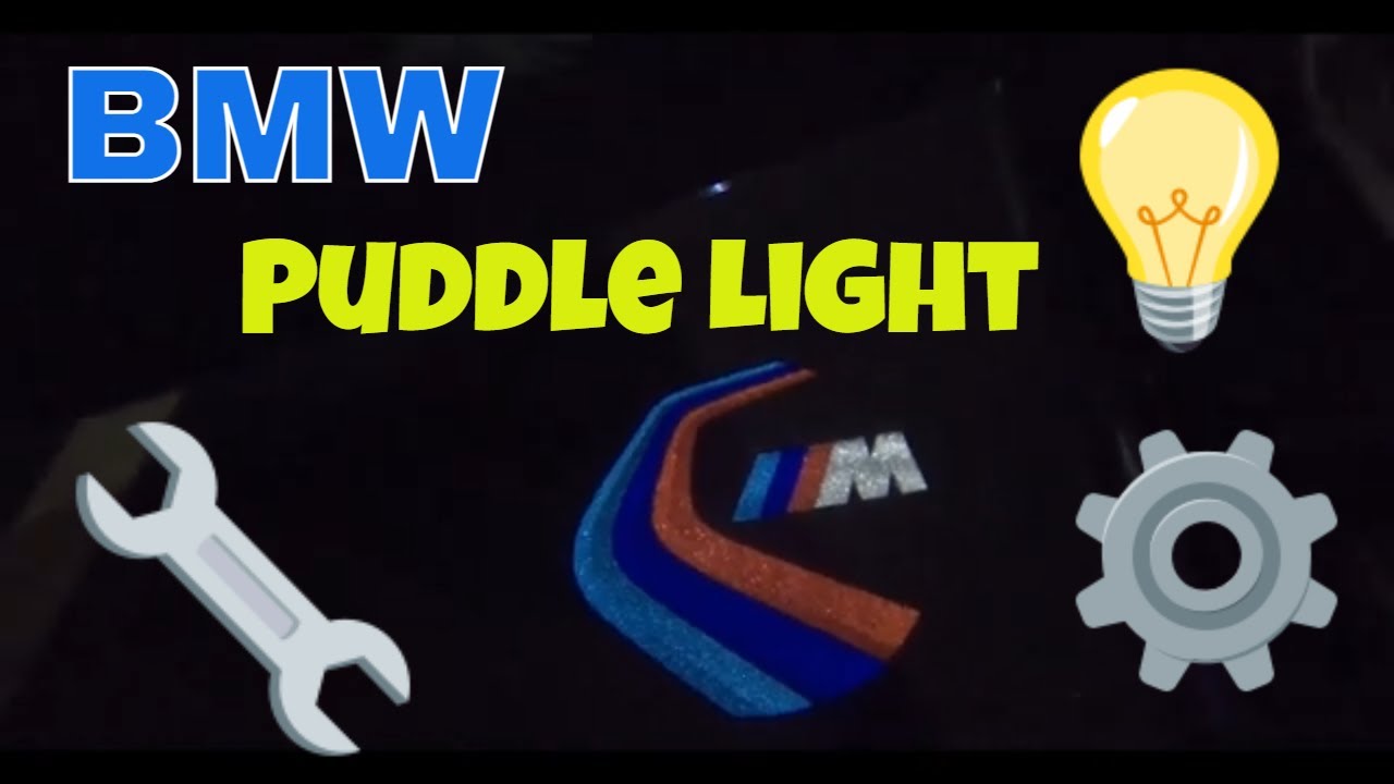 BMW F10 5 Series LED Puddle Light - YouTube