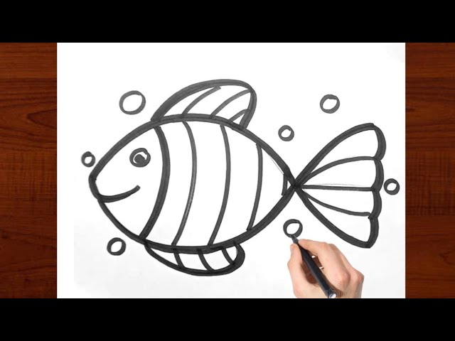 Fish Drawing Images New Fish Art King Mackerel – Paddle Out