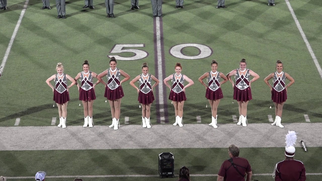 Troup Marching Band & Majorettes Halftime Performance (Elkhart 2019 ...