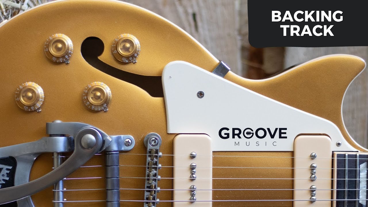 Easy Groove Backing Track Am - YouTube