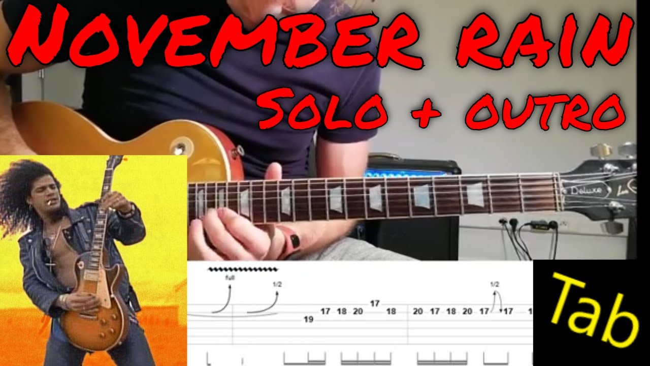 Slash November Rain Solo