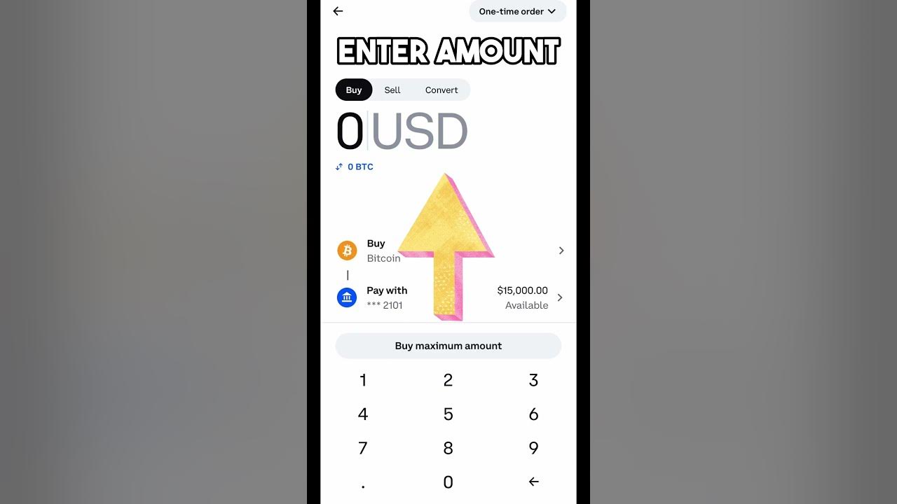 How To Buy Bitcoin On Coinbase App - Step-by-Step Guide - YouTube