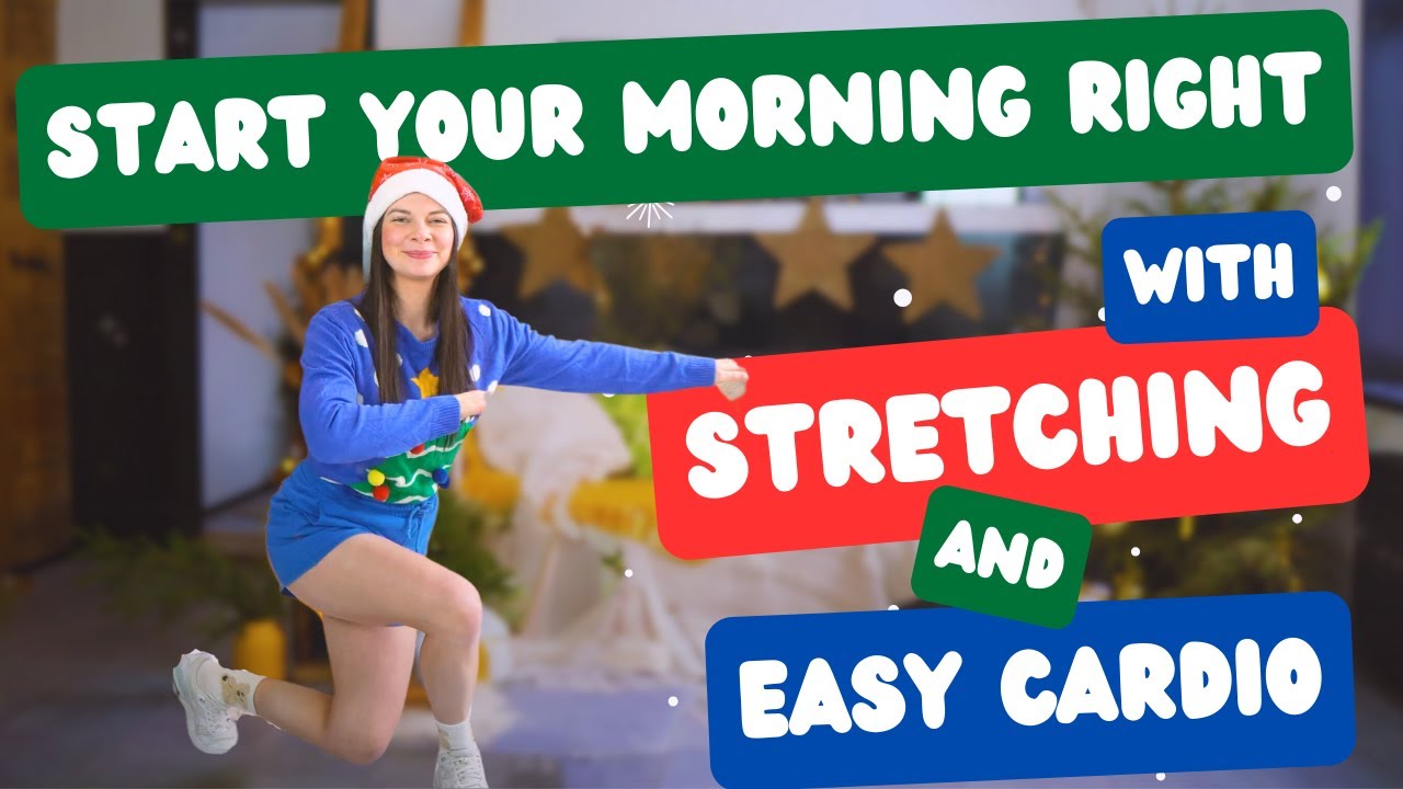 For beginners : Morning Stretching and easy cardio - YouTube