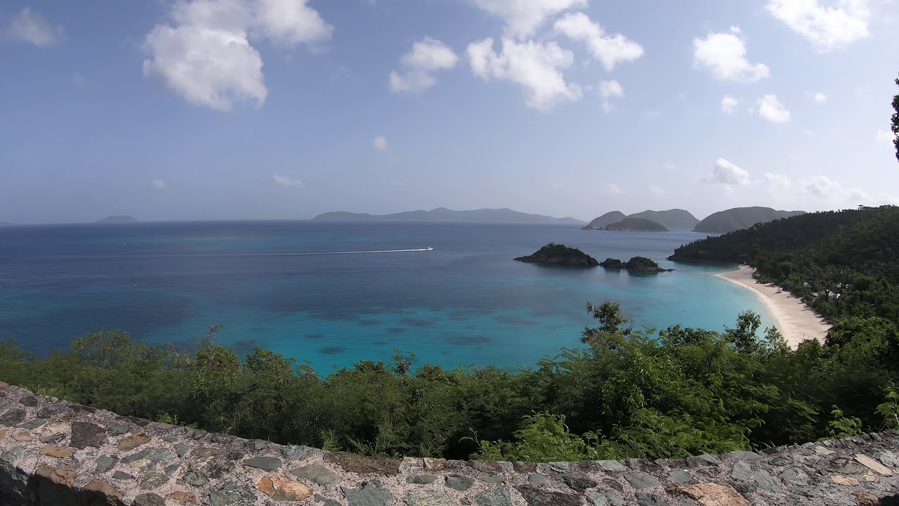 Trunk Bay Overlook - St. John, VI - YouTube