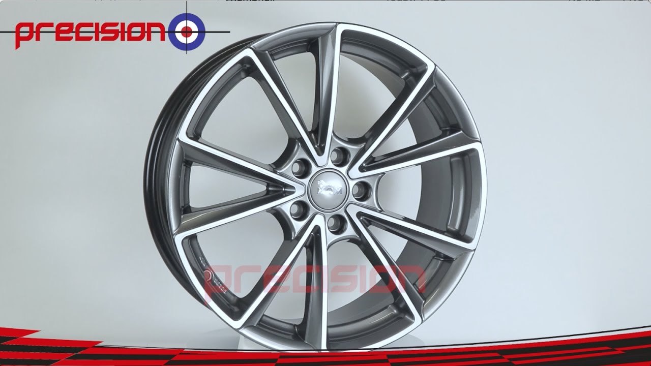Precision Alloy Wheels: MAM A5 Palladium Painted - YouTube