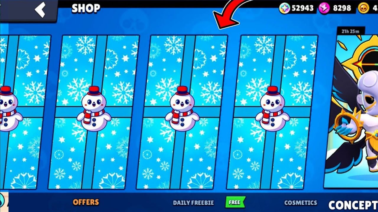 😱LEGENDARY BRAWLIDAYS GIFTS IS HERE!!! ️🤩 | Brawl Stars FREE GIFTS 🍀 - YouTube