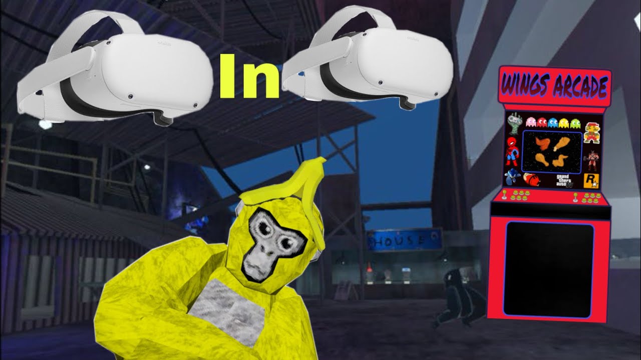 VR IN VR IN GORILLA TAG - YouTube