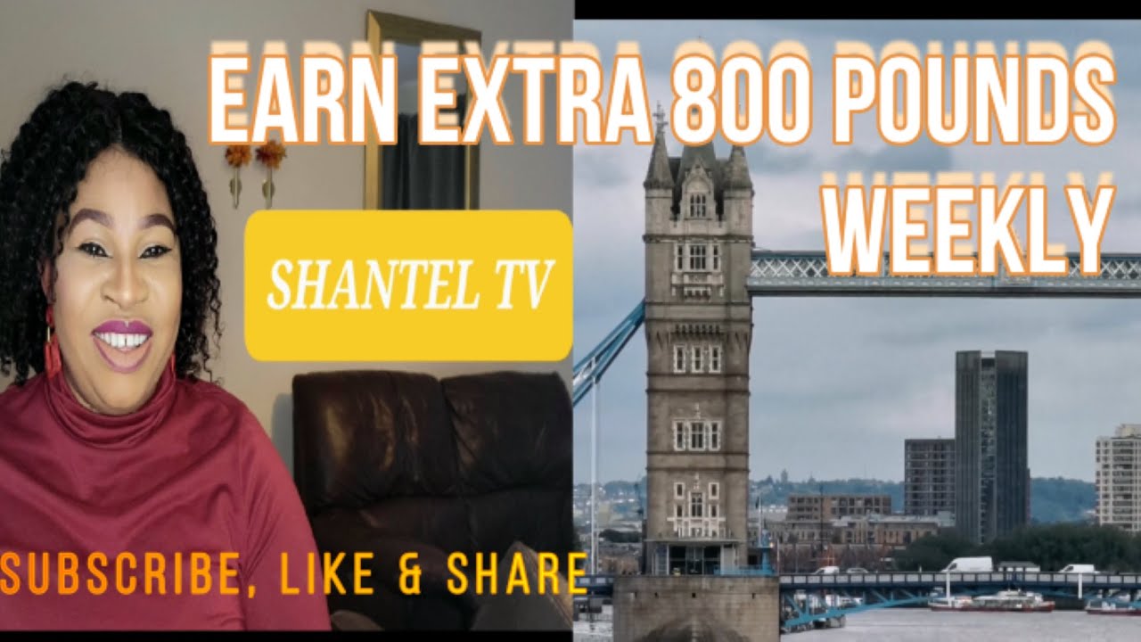 EARN EXTRA 800 POUNDS WEEKLY, APPLY NOW - YouTube