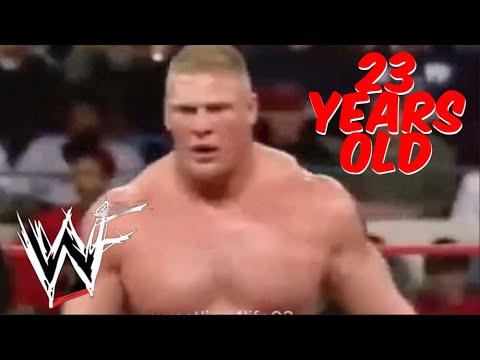 YOUNG Brock lesnar in 2001 (RARE FOOTAGE) - YouTube